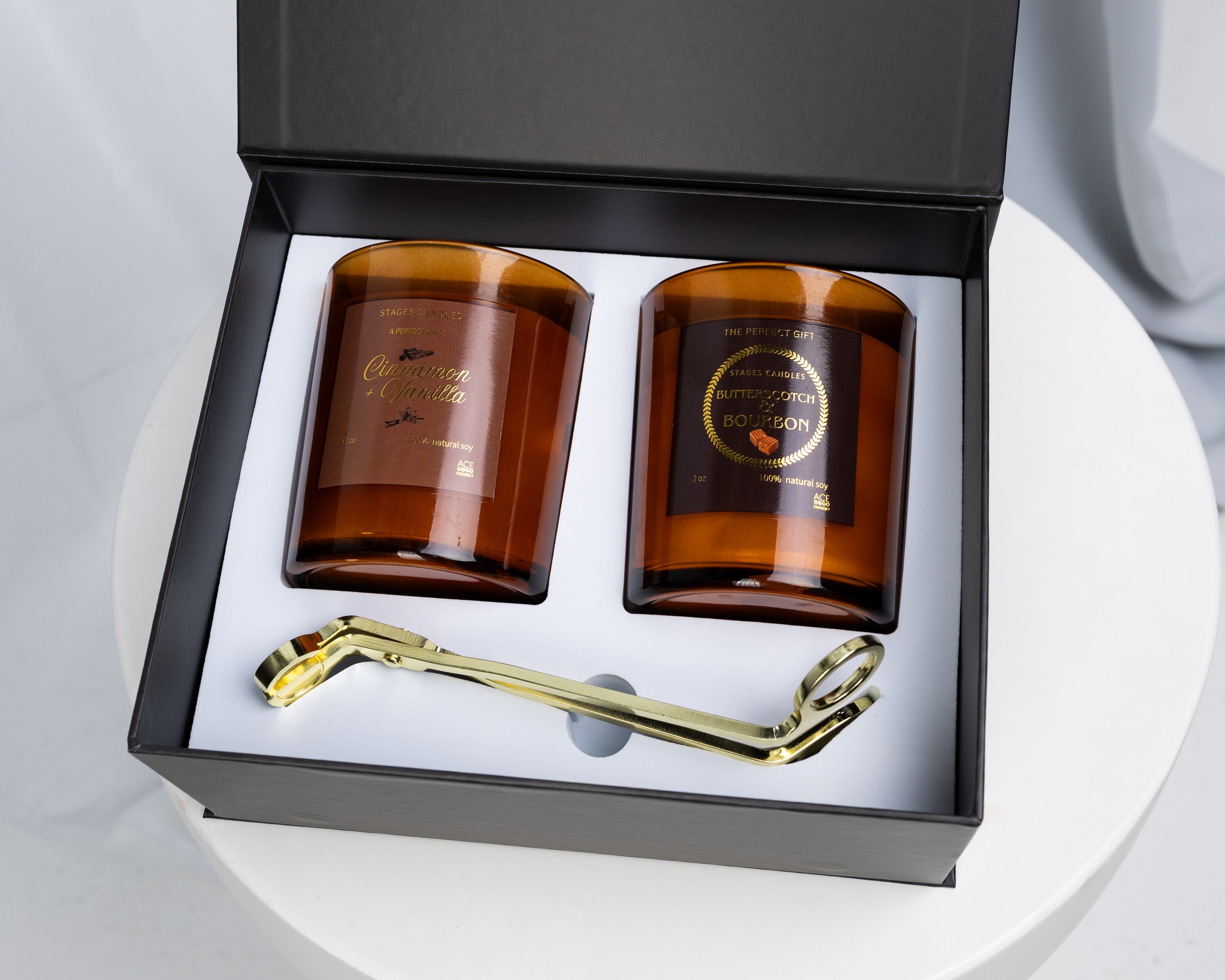 Duo Gift Set ( (12 oz / 355ml) - includes limited edition amber glass ...
