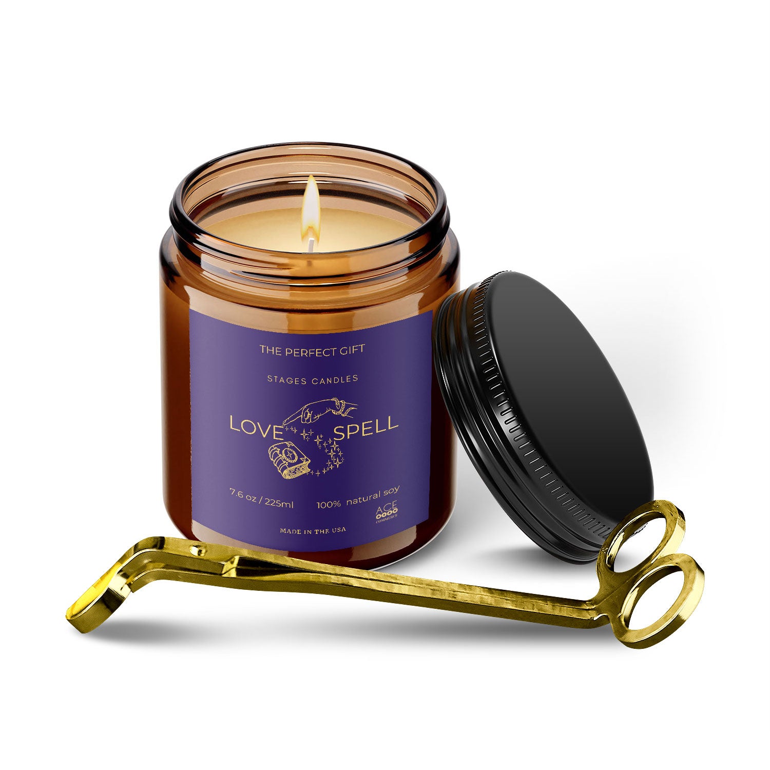 Love Spell Floral Scented Candle | Roy & Kin